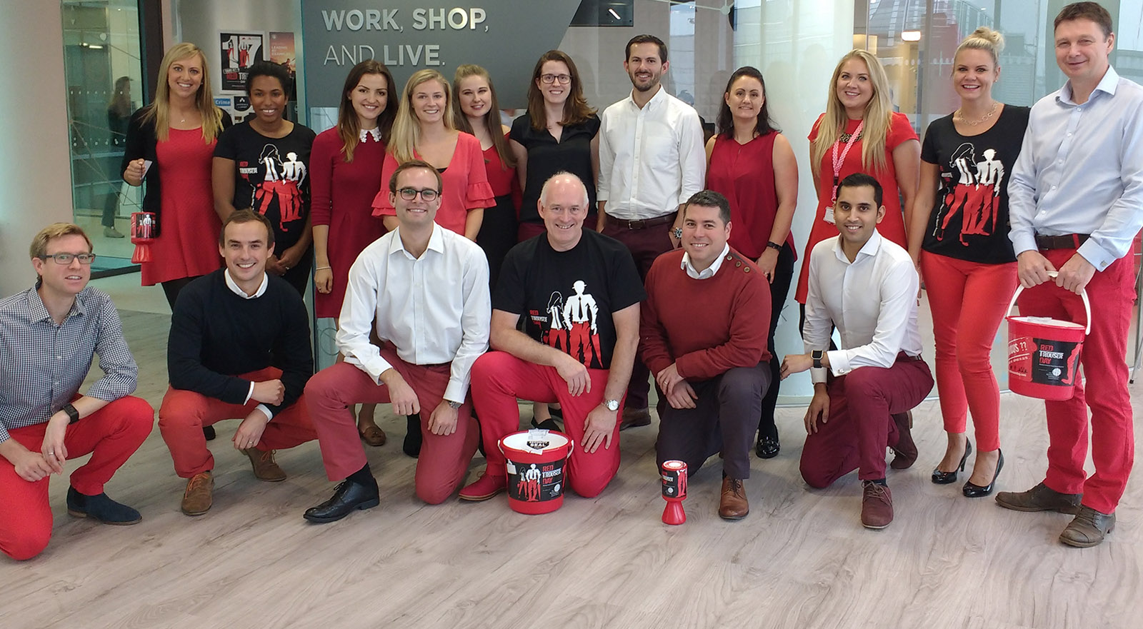 National Red Trouser Day for Corporates - Red Trouser Day (RTD)