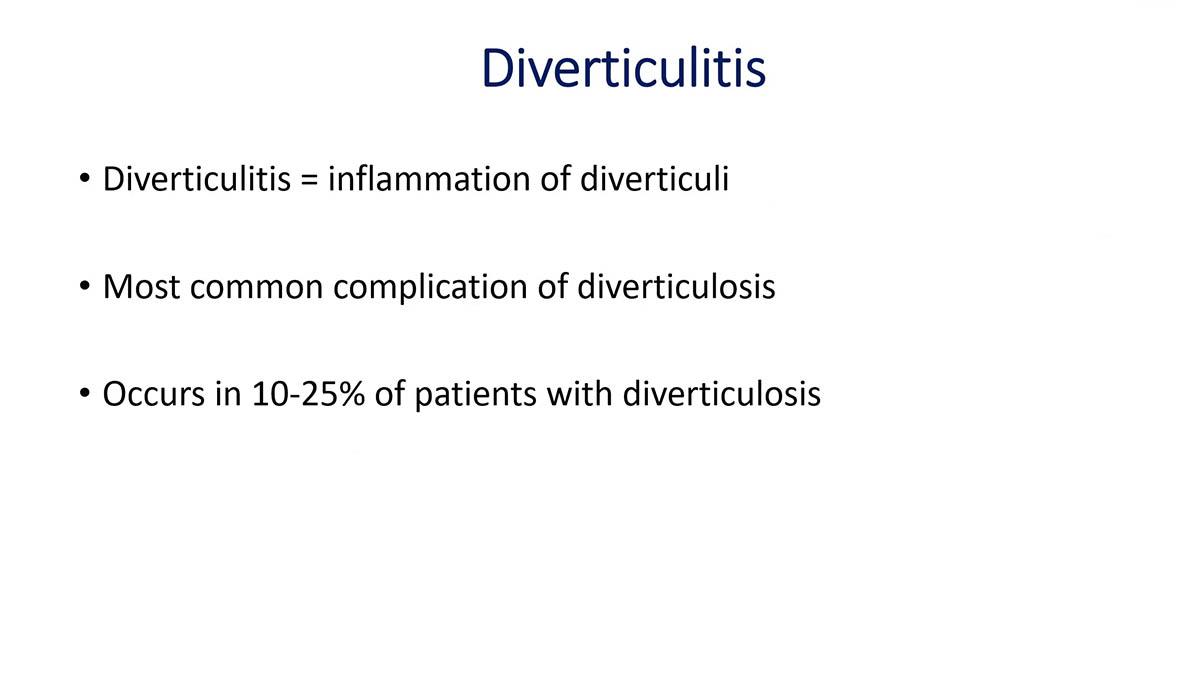 Diverticular disease explained - Red Trouser Day (RTD)