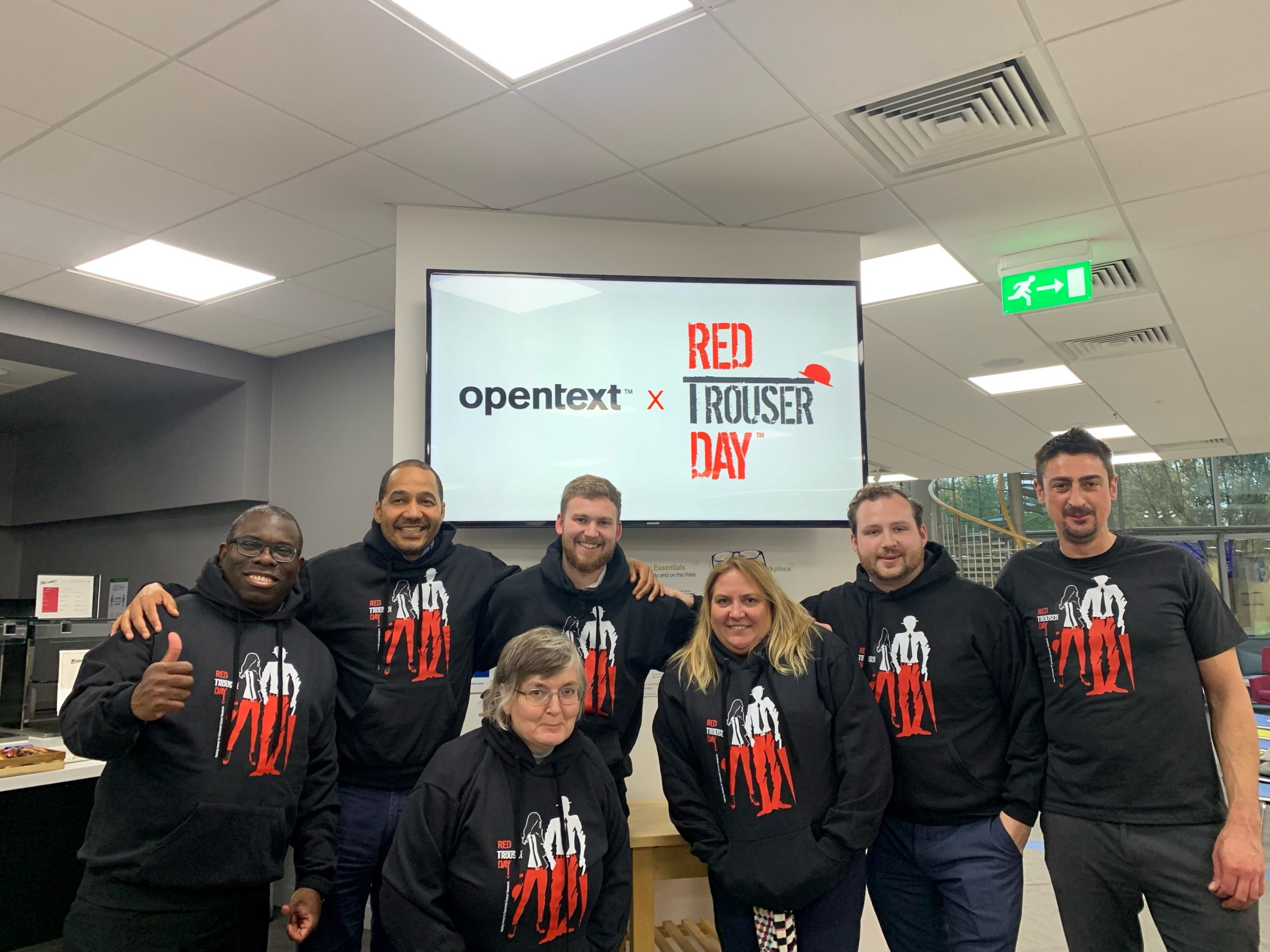 Keep up the good work, a message from a supporter - Red Trouser Day (RTD)