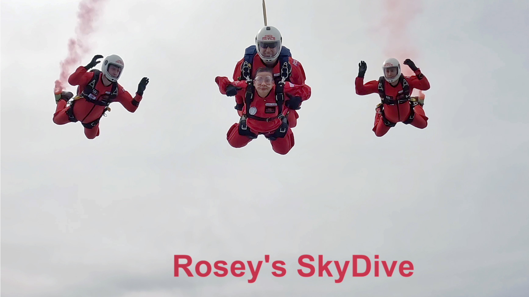 Rosey's Skydive with the Red Devils - Red Trouser Day (RTD)