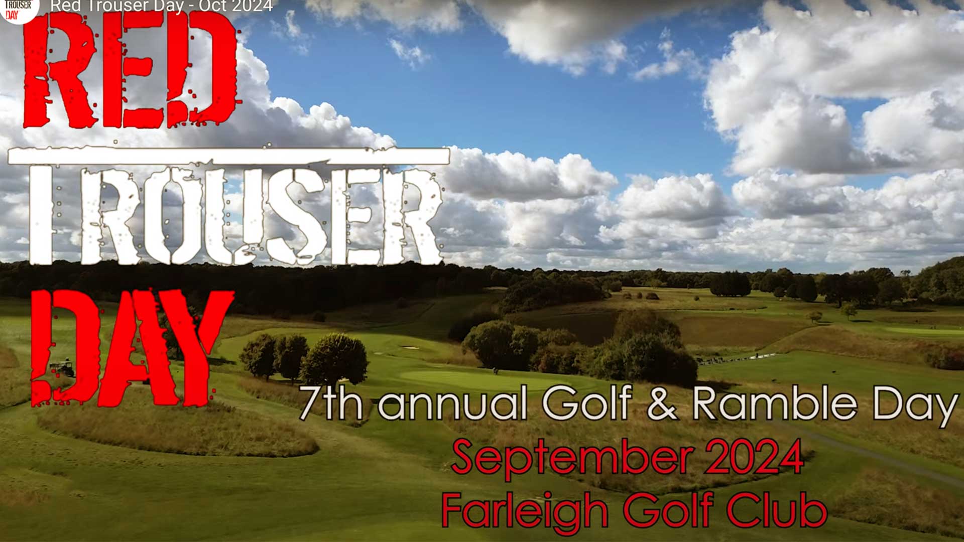 Farleigh 2024 Golf & Ramble Round Up - Red Trouser Day (RTD)